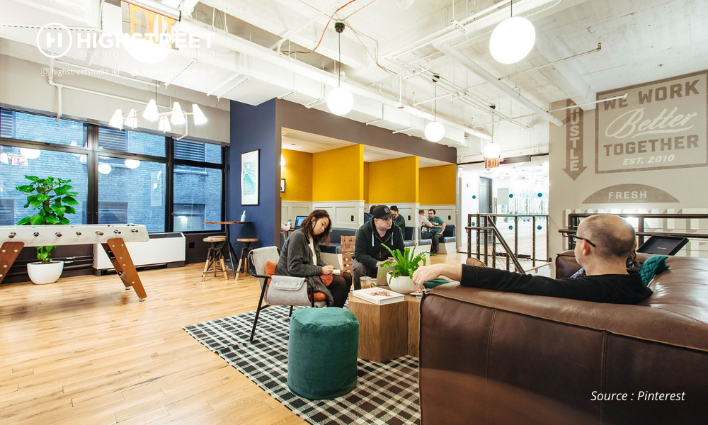 10 Ide Desain Interior Kantor, Kerja Jadi Lebih Semangat - : High Street