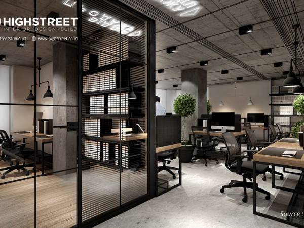 Tipe Desain Interior Kantor - Artikel : High Street