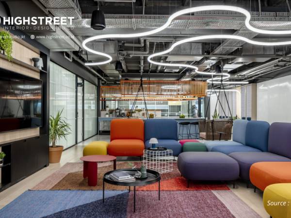 Fun and Efficient Office Interior Design Inspirations - Blog : High Street
