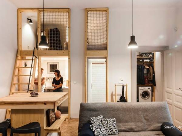 5 Studio Type Apartment Inspiration from Apartment Interior Design ...