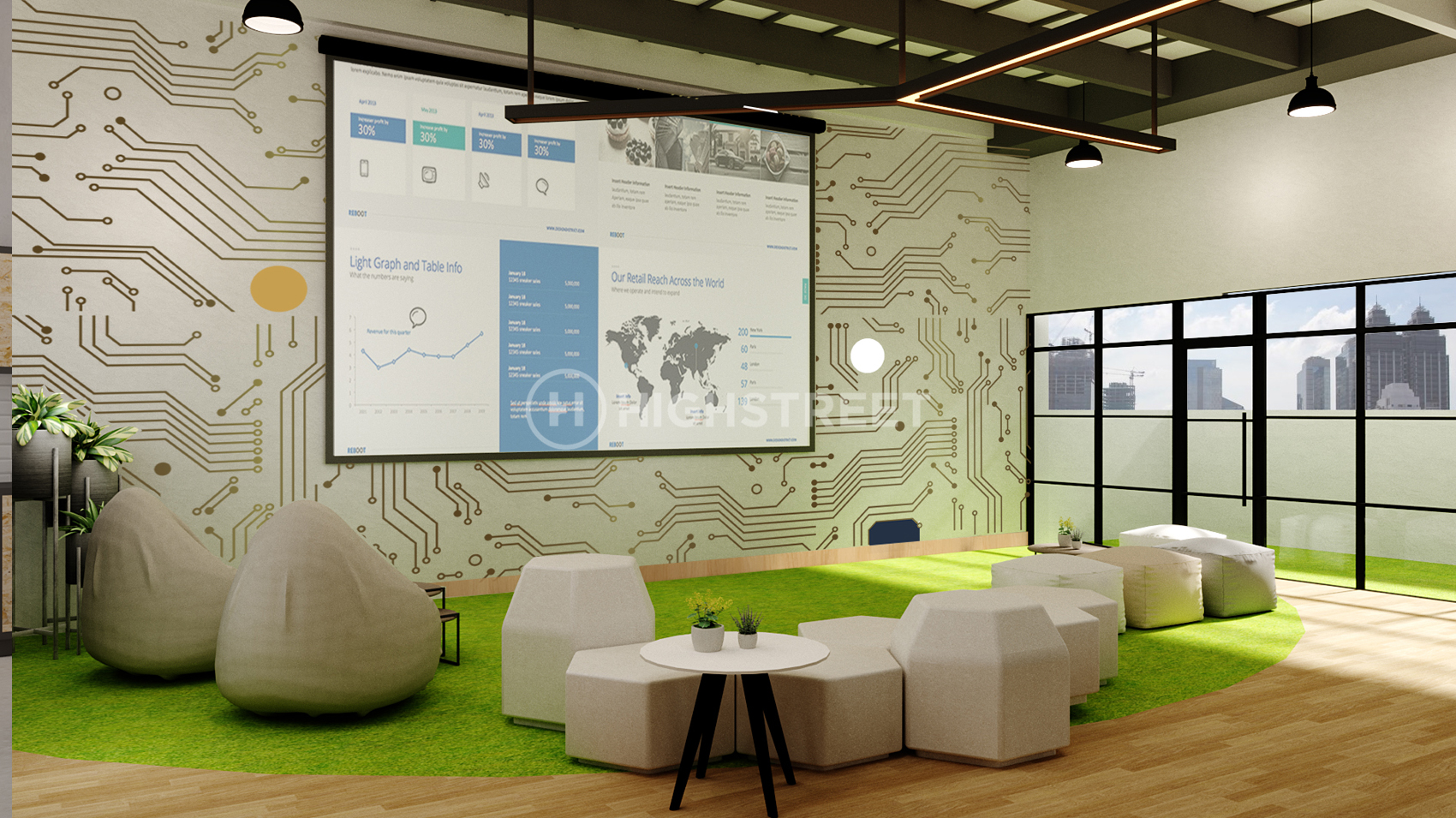 Hypernet Office - Our Interior and Architectural Design Work : High Street