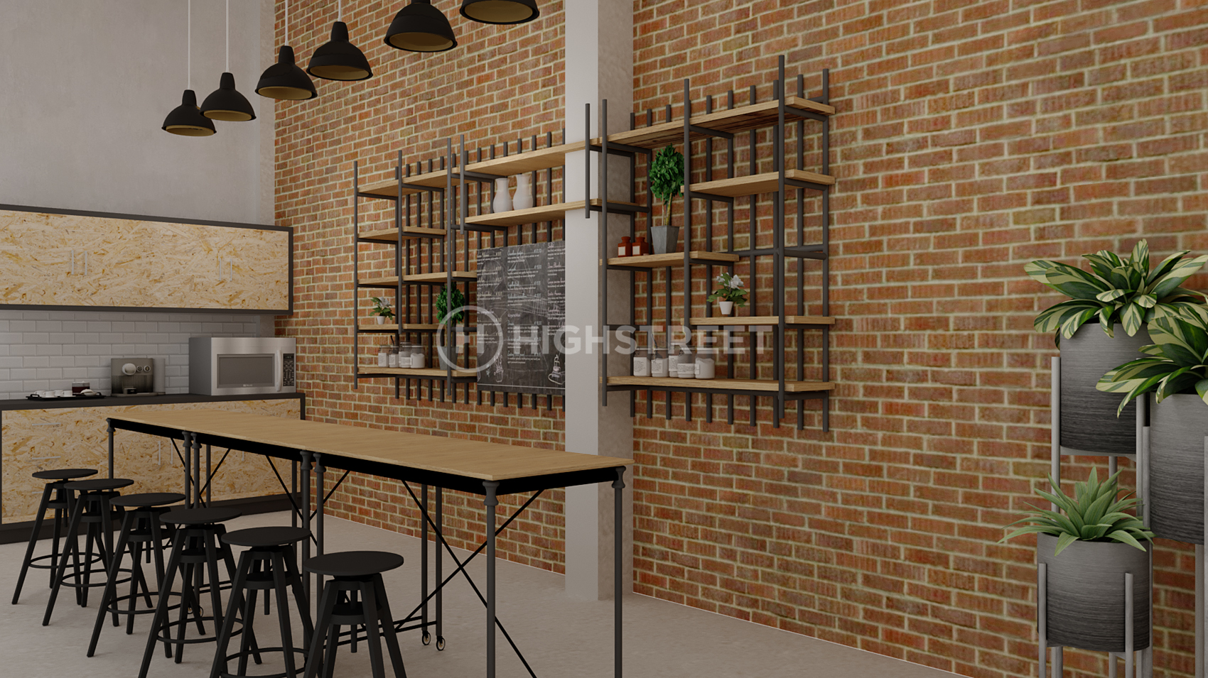 Hypernet Office - Hasil Kerja Interior dan Arsitektur Kami : High Street